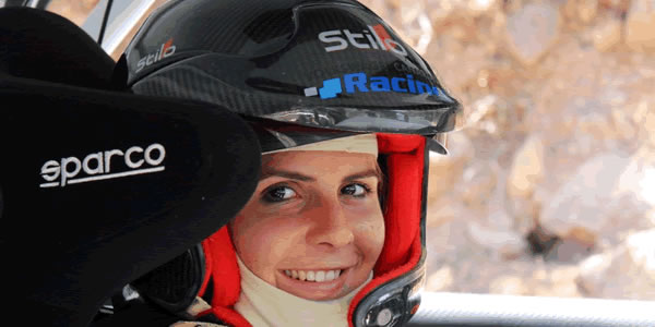 Emma Falcón, con el Ford Fiesta R2 de Copi Sport · A Todo Motor